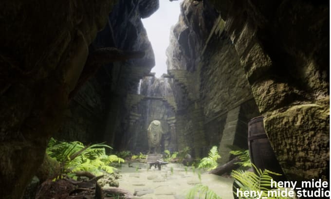 Be game environment studio, 3d realistic medieval game environment, 3d ...