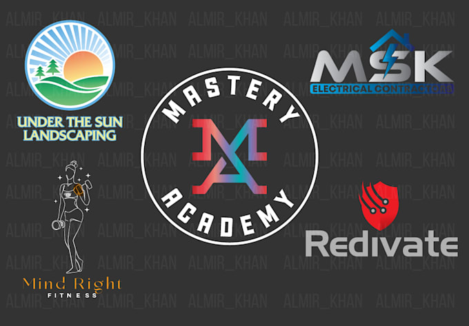 Design modern logo for your brand and business by Almir__khan | Fiverr