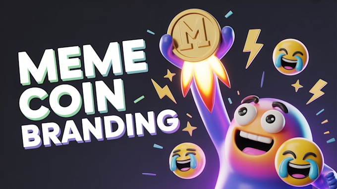 Design a viral meme coin mascot and logo that stands out in the crypto ...