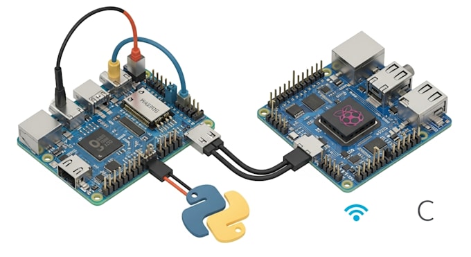 Create and build raspberrypi solutions with python, c and iot ...