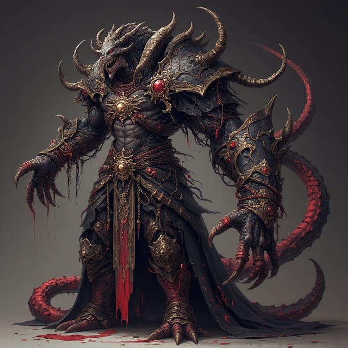 gothic horror concept art