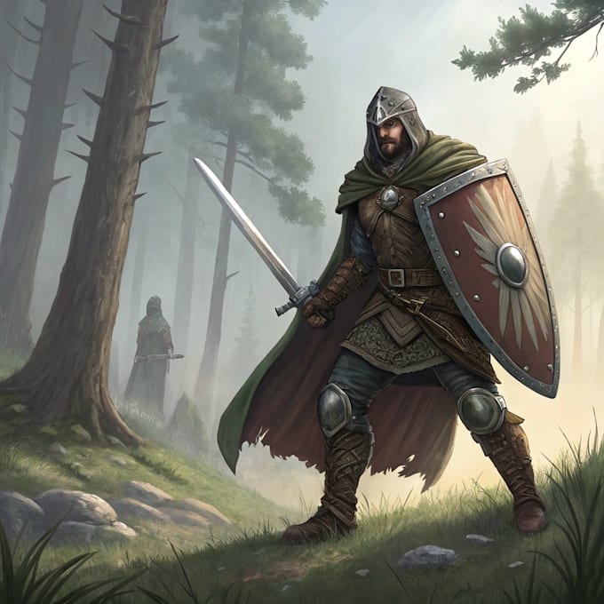 Draw your rpg character by Sunkarlah | Fiverr