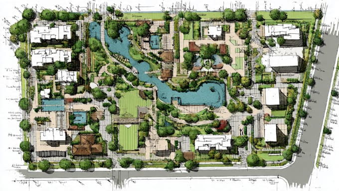 Create architectural site plan, autocad drawings or plat map by ...