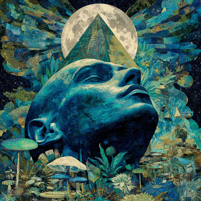 Design a illustrated album cover art or music artwork by Rebecyer | Fiverr