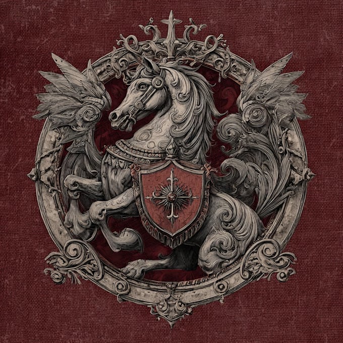 Create a awesome medieval vintage fantasy logo by Kesadatuaye | Fiverr