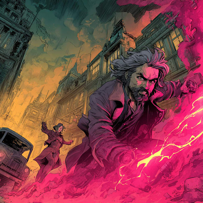 Do comic book illustration comic graphic novel comic by Wilonmange | Fiverr