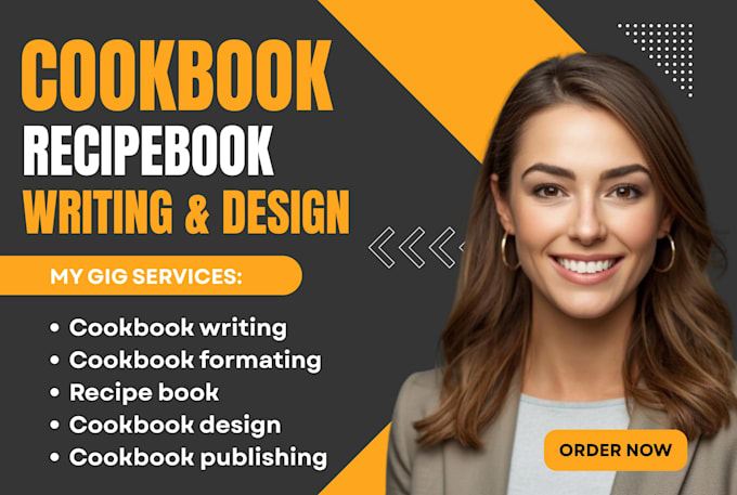 Write cookbook recipe book design cookbook formatting meal plan recipe ...