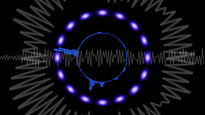 Make an hd audio waveform or audio spectrum by Sonimo | Fiverr