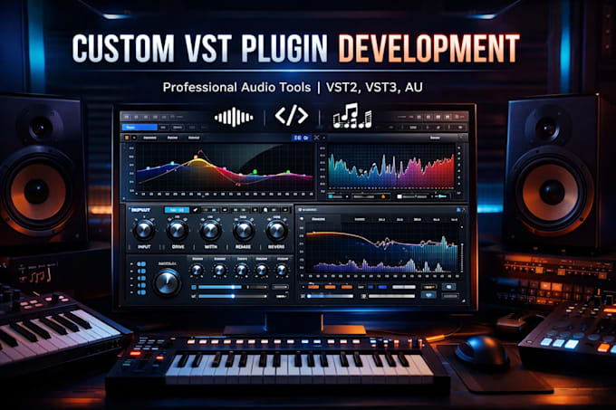 Concevoir et créer des plugins vst personnalisés et des outils ...