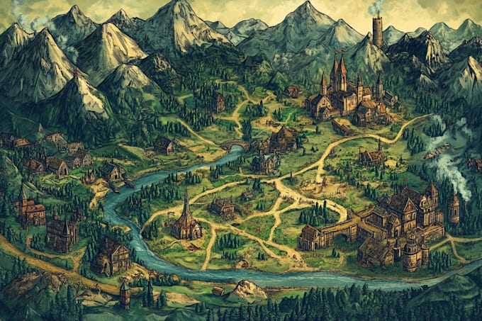 Haré tu mapa de fantasía