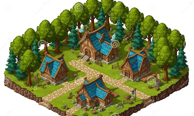 Create pixel art game assets, sprite sheet, tileset pixel art animation ...