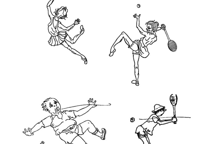 Draw a simple line cartoon or simple logo by Papina | Fiverr