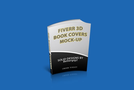 Create stunning 3d ebook mockup for your product by Bettergig2 | Fiverr
