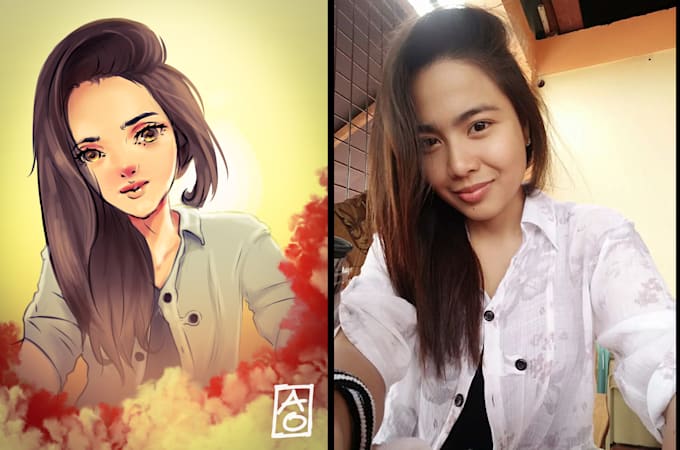 Draw your avatar from your photo by Ayieartworks | Fiverr