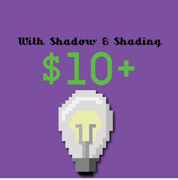 Create a cool custom pixel art icon by Customlettering | Fiverr