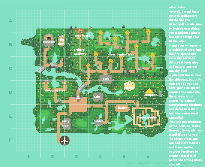 Design your animal crossing island map for you by Samn46 | Fiverr