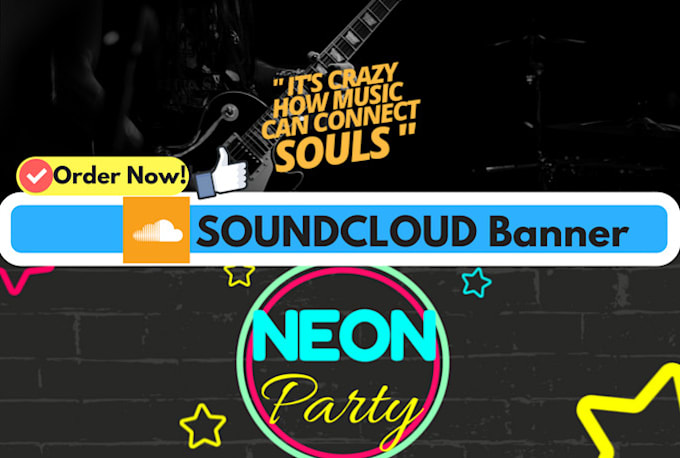 Design unique soundcloud banner for your profile by Hire_us