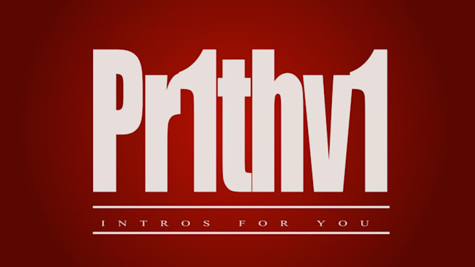 Create a marvel studios style intro by Pr1thv1