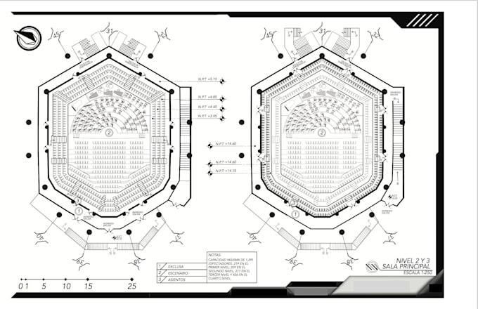 Design or redraw blueprints in cad or model in rhinoceros 3d by ...