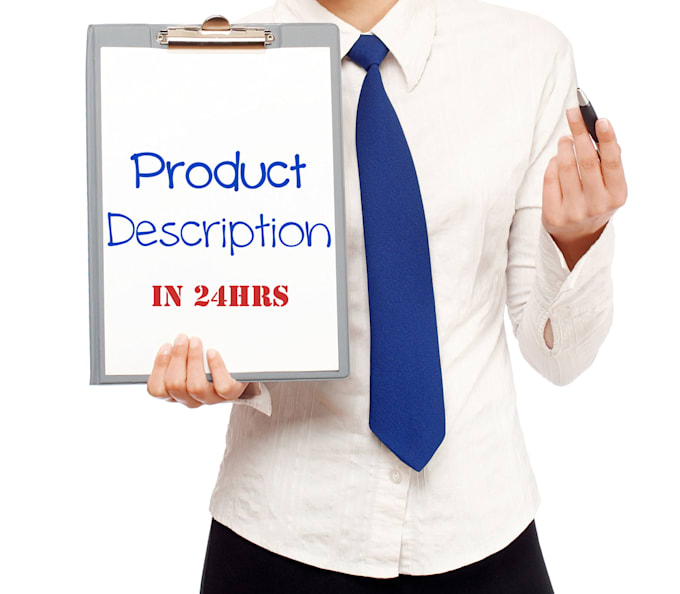 Write a product description plus feature bullets in 24hrs by Amagee247