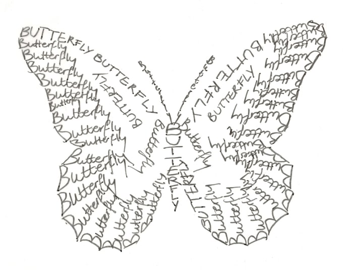 Make calligram poetry to give anyone you want by Diegosh
