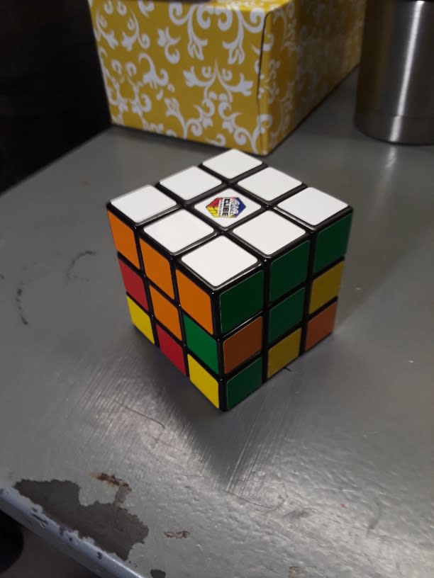 A solution sheet for your scrambled rubiks cubes by Rickylynn
