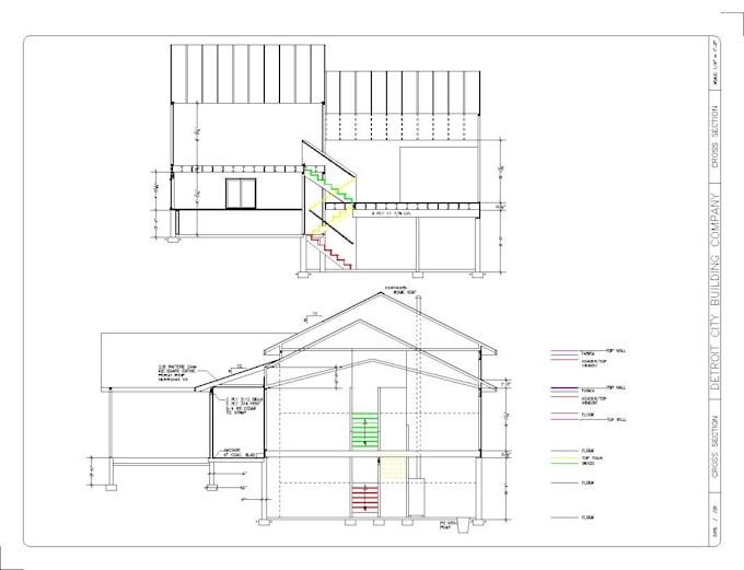 Make a cross section for your building project by Thecadguy
