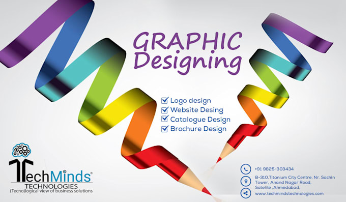 Do excellent graphic design work for you by Techmindstech