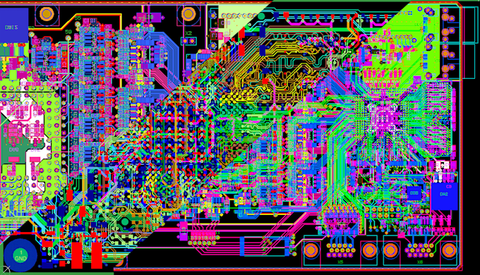 Design very complex pcb layouts by Sudu_malli