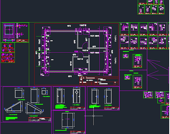 Draw professional drawing in autocad by Tomasbanevicius