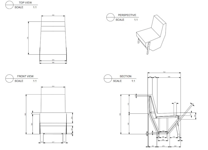 Do shop drawings of your furniture by Danjozi