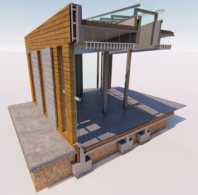 Do 3d architectural detail modeling and rendering by Dukass