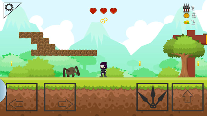 Make A 2d Platformer Game By Haroonali326