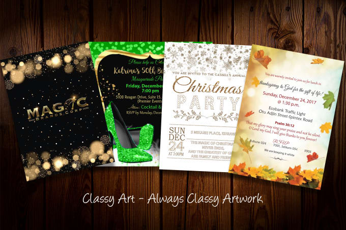 I will design the amazing invitaions | Online Invitation Design ...