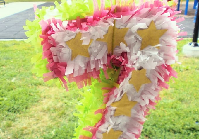 Instruct you on how to make a number pinata for a birthday party by ...