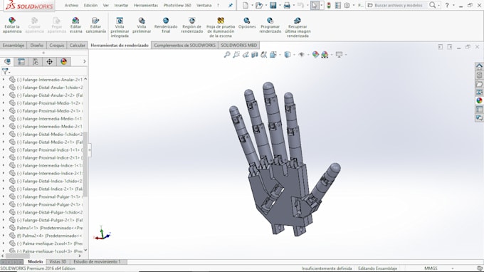 Design in solidworks your project by Alejandroestra