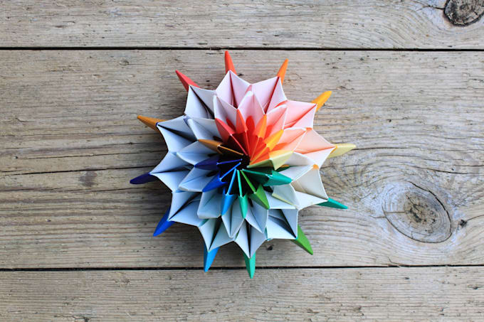 Fold and send an interactive origami model by Onepaperfold