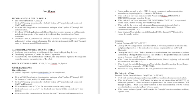 Proofread, edit and format your resume by Jhasty7