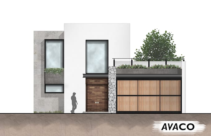 Photoshop Elevations Render Elevation Using Photoshop + Lumion