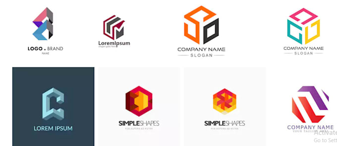 Create an isometric logo for business by Em_sehar