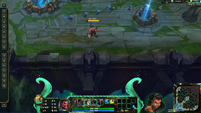 Design league of legends animated hud overlays by Toxicaxes