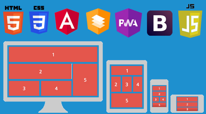 Do front end development using html5, css3, angular by Masoudmo