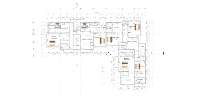 Draft a professional working drawing floor plan for you by Victor0111