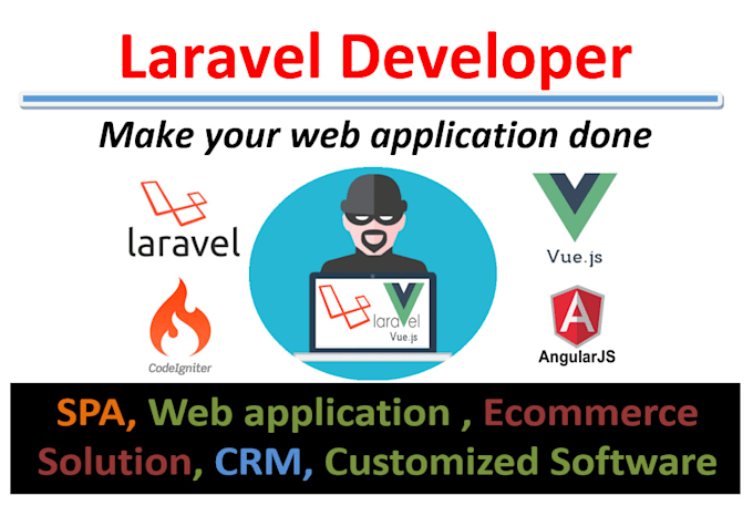 Be your php laravel developer with vue js or react by Phpprogrammer4u