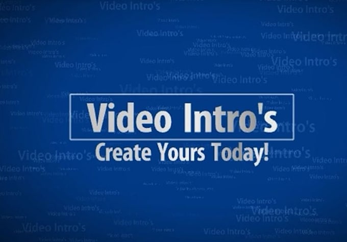 Create this amazing video intro for you with your very own personal ...