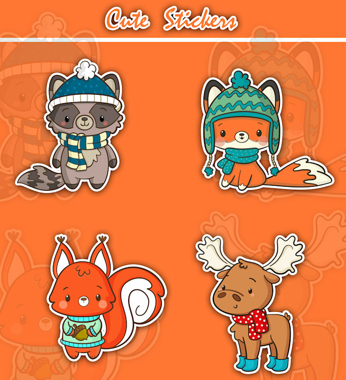 Make cute stickers for you by Lilitseghbosyan