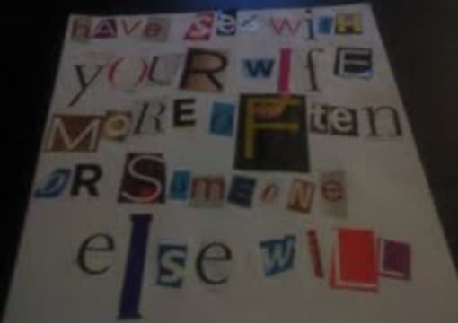 Make you a personalized ransom note as a prank or a joke and ...