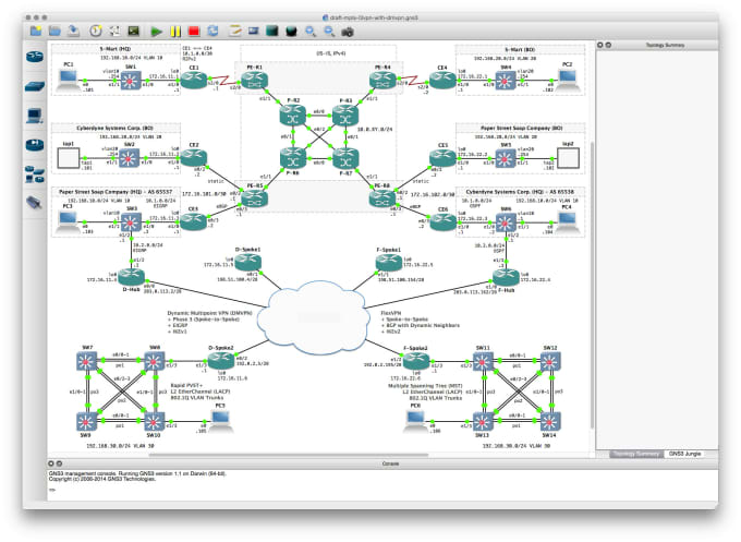Assist to create a network topology in gns3, packet tracer, and boson ... Assist to create a network topology in gns3, packet tracer, and boson ...