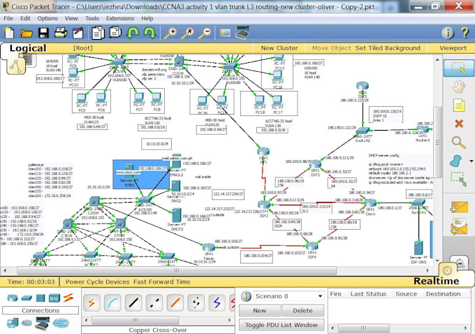 Do socket programming and cisco packet tracer simulation by Muhammadismaeil