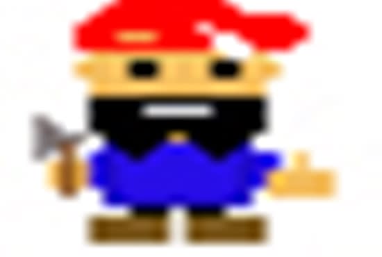 Make your model pixel art 28x28 pixels by Gtmushrooms